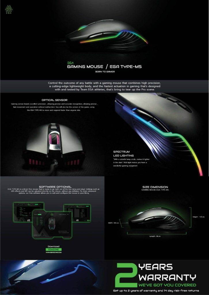 SPEC SHEET | EGA ZONE